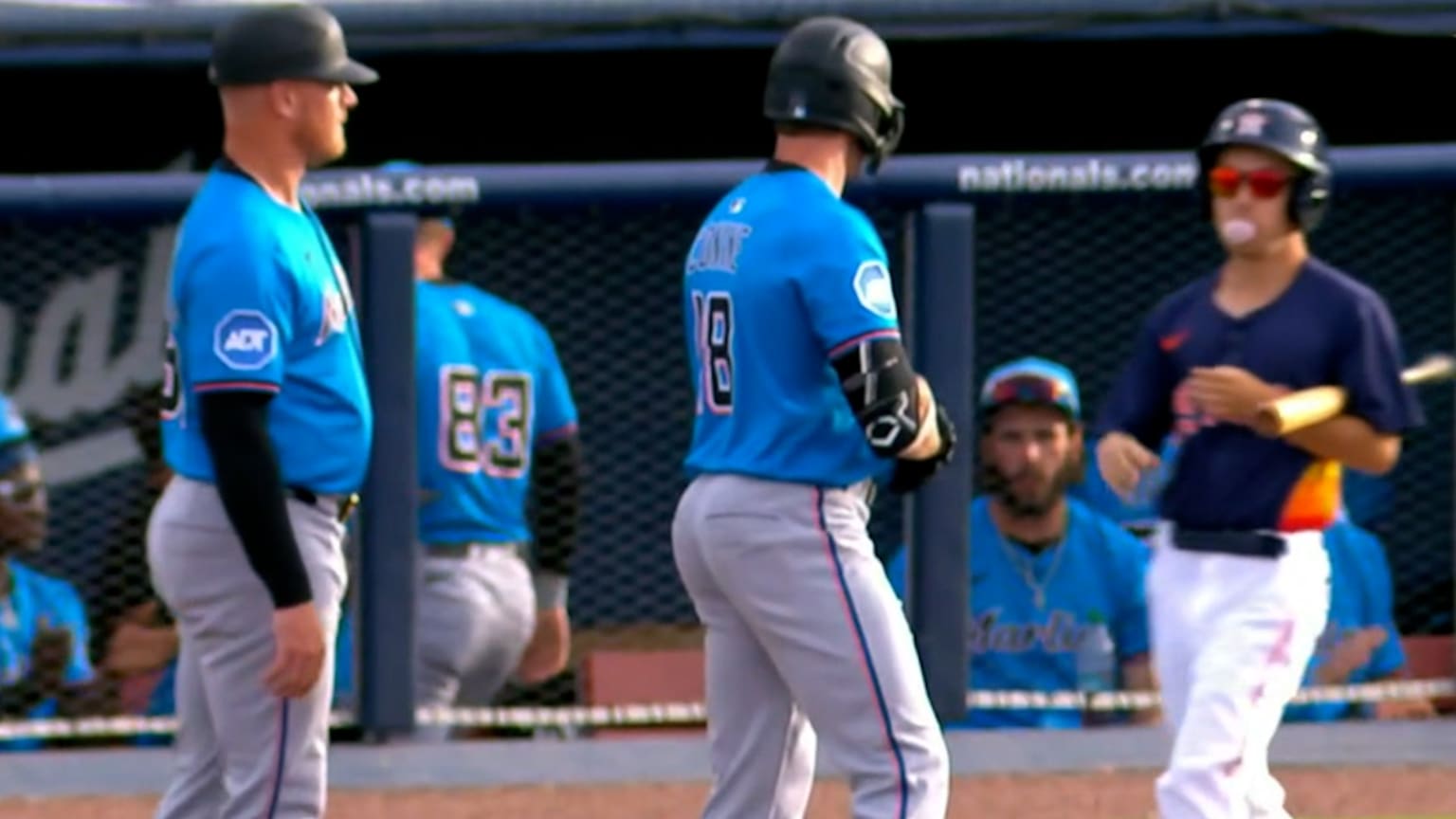 Griffin Conine's RBI single | 03/22/2025 | Miami Marlins