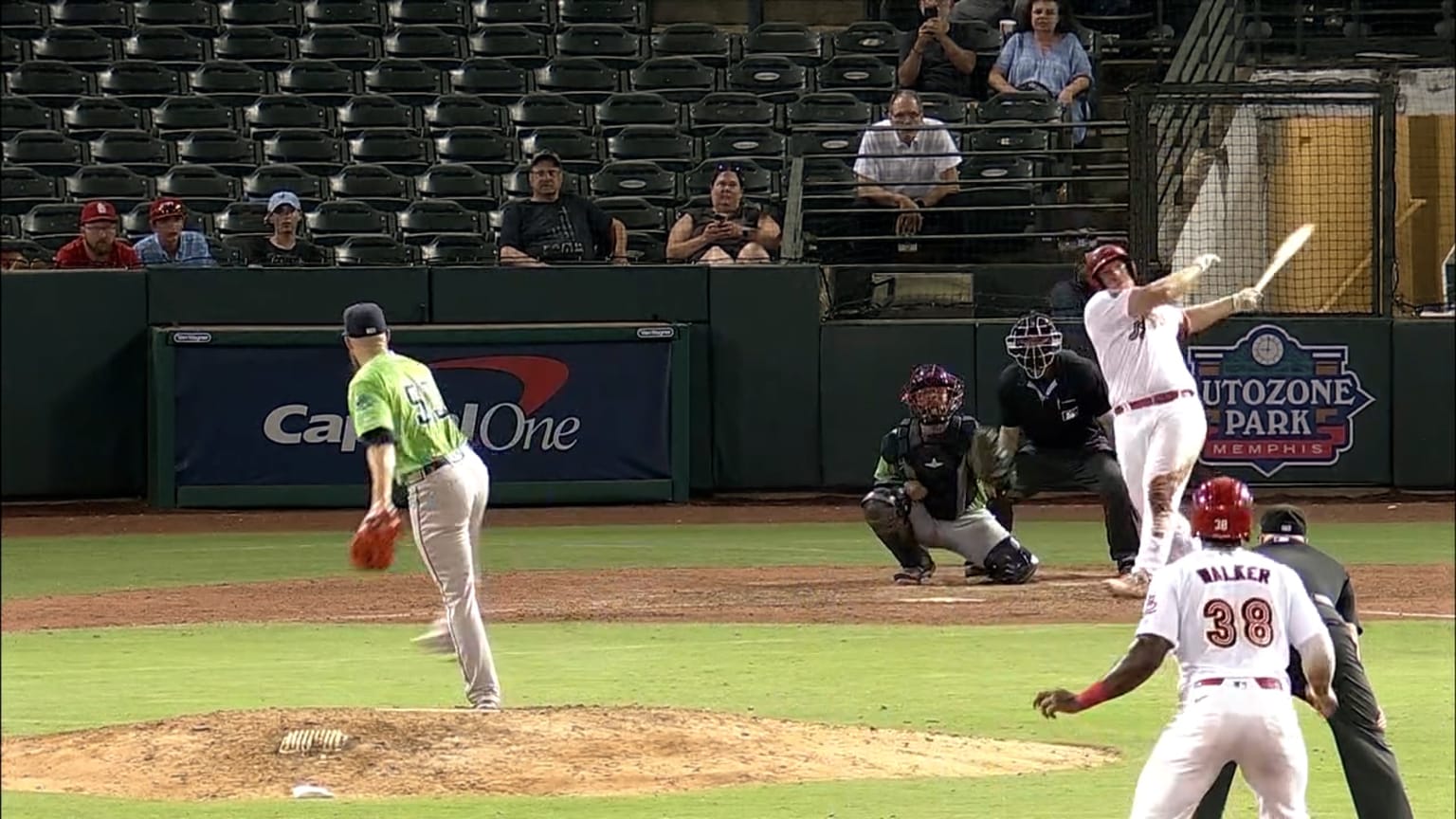 Luken Baker's two-home run performance | 08/07/2024 | St. Louis Cardinals