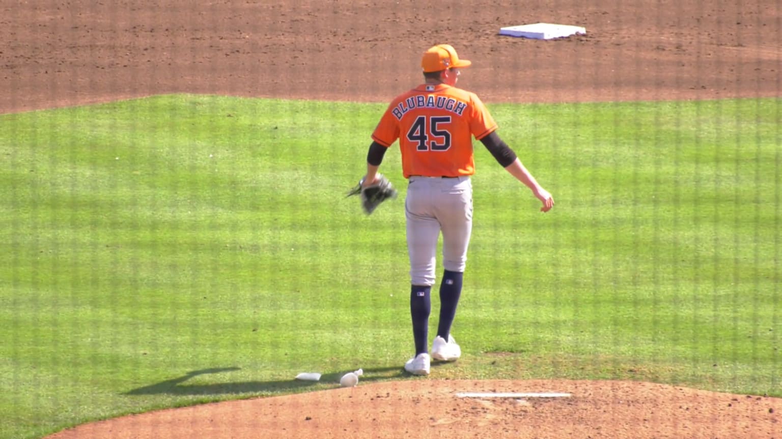 A.J. Blubaugh K's one in Spring Breakout game | 03/17/2024 | Houston Astros