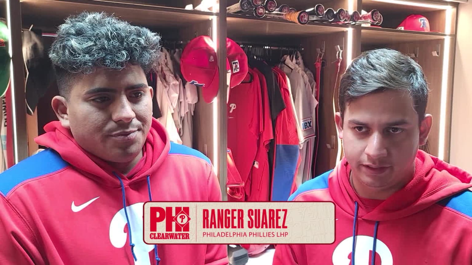 Ranger Suárez gives update on back injury and more | 03/21/2025 | MLB.com