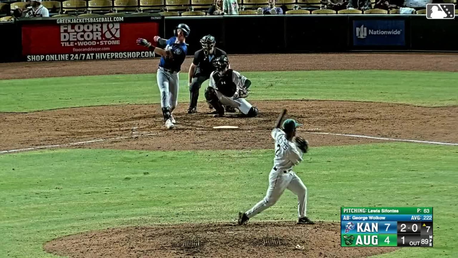 George Wolkow hits his 13th home run of the season | 09/07/2025 | MLB.com