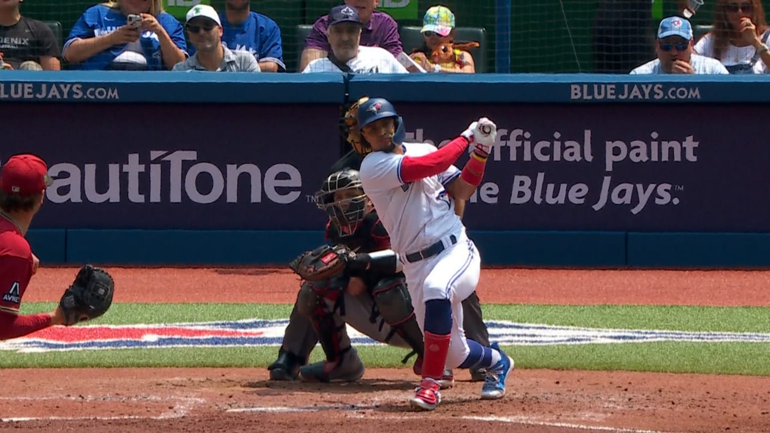 Santiago Espinal lines an RBI double into left-center | 07/16/2023 ...