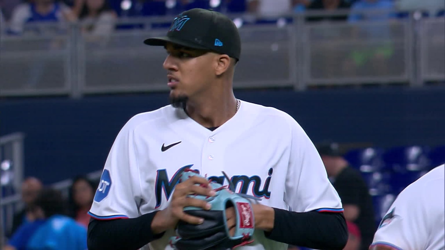 Eury Pérez strikes out seven over six innings of work | 07/06/2023 ...