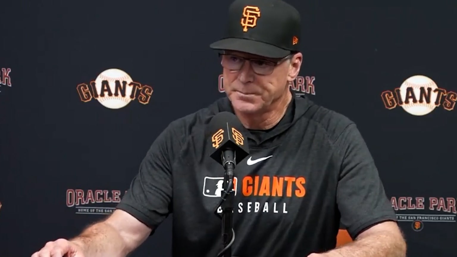 Bob Melvin on the team's defense, more | 08/13/2025 | San Francisco Giants