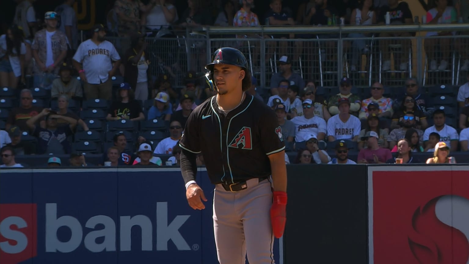 Alek Thomas pega doble por regla productor en la 9na | 07/07/2024 | Los ...