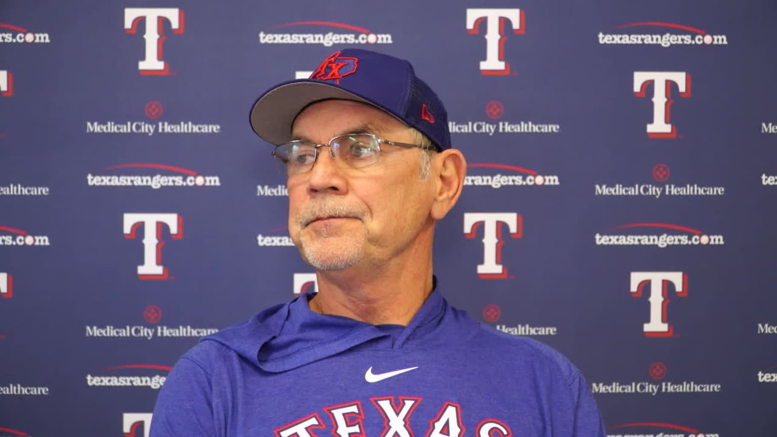 Rangers manager Bruce Bochy on Jacob deGrom's status | 02/26/2023 ... Rangers manager Bruce Bochy on Jacob deGrom's status | 02/26/2023 ...