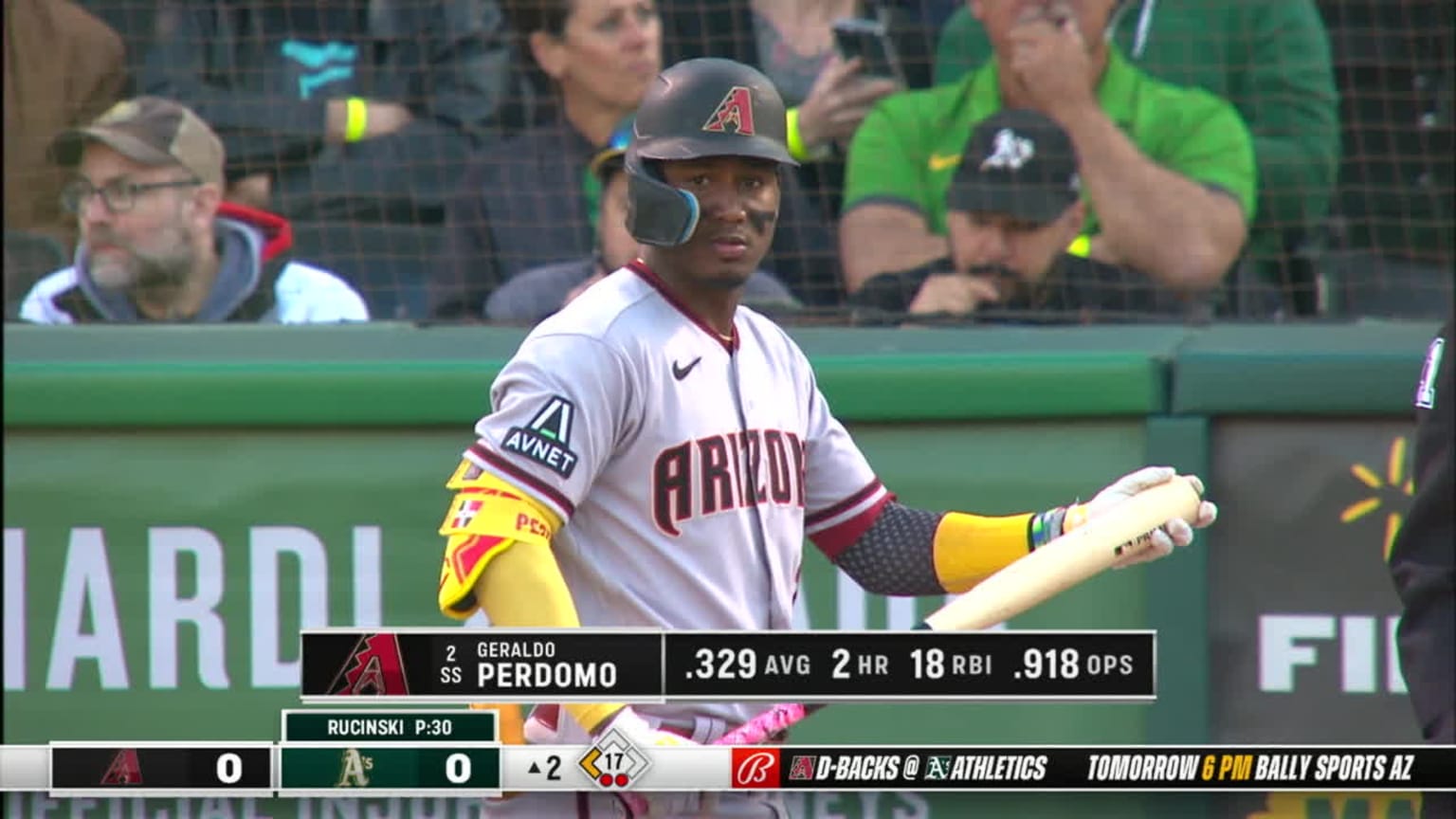 Perdomo hits two-run homer to right field in the 2nd | 05/15/2023 ...