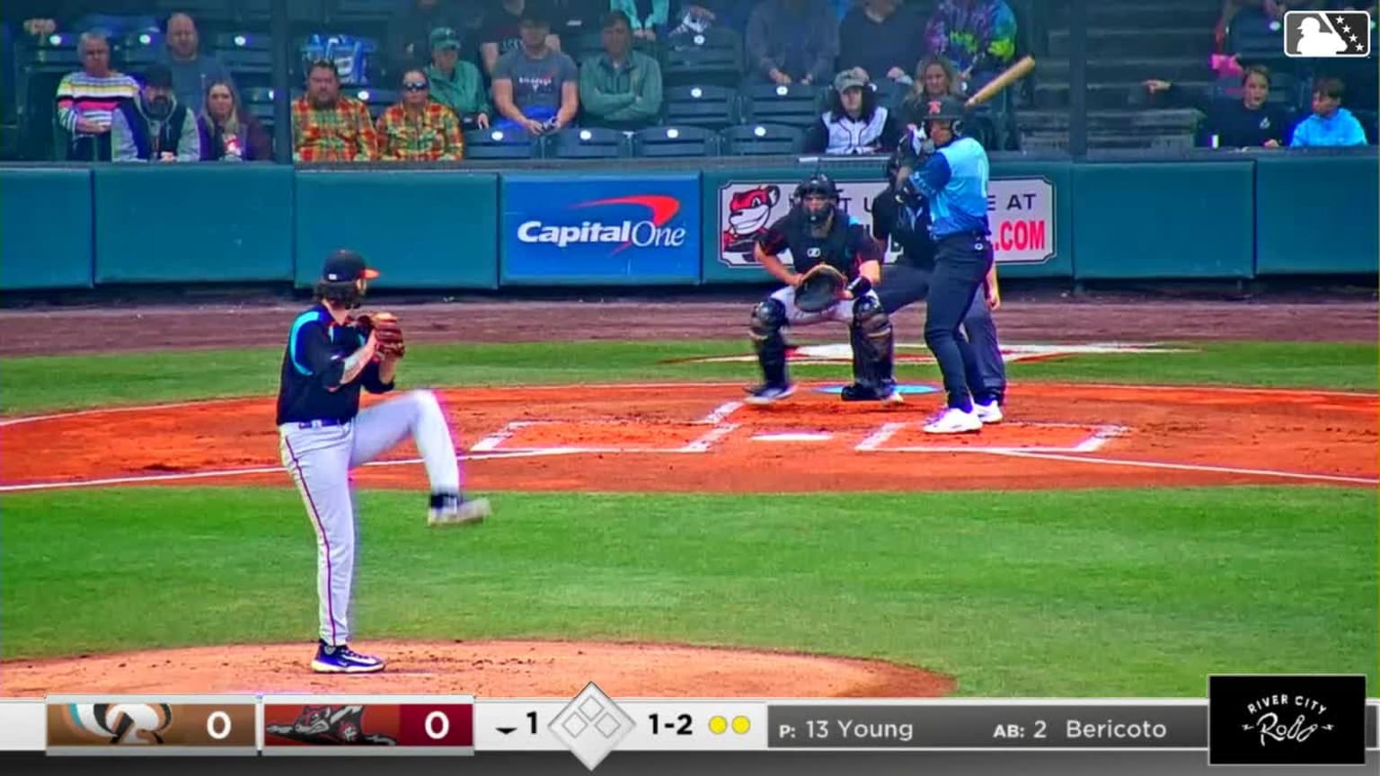 Brandon Young strikes out the side in the 1st | 04/27/2024 | MLB.com