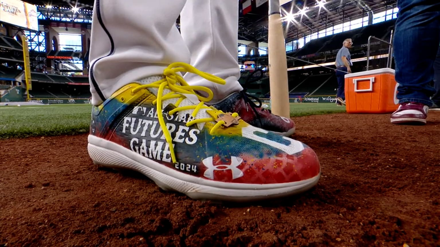 Prospects showcase cleats before Futures Game | 07/13/2024 | MLB.com