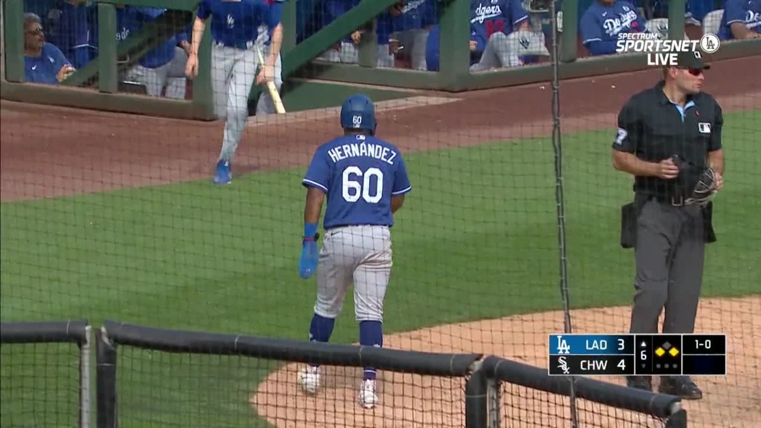 Ryan Ward grounds out to second, Hernández scores | 03/18/2023 | Los ...