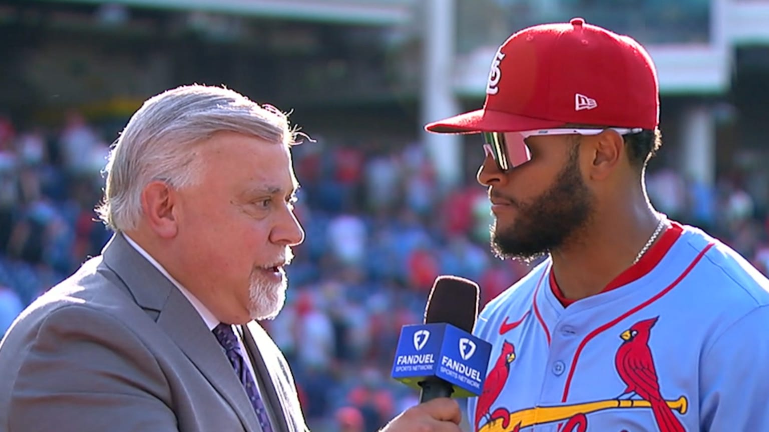 Victor Scott II on the Cardinals' comeback win | 06/28/2025 | St. Louis ...