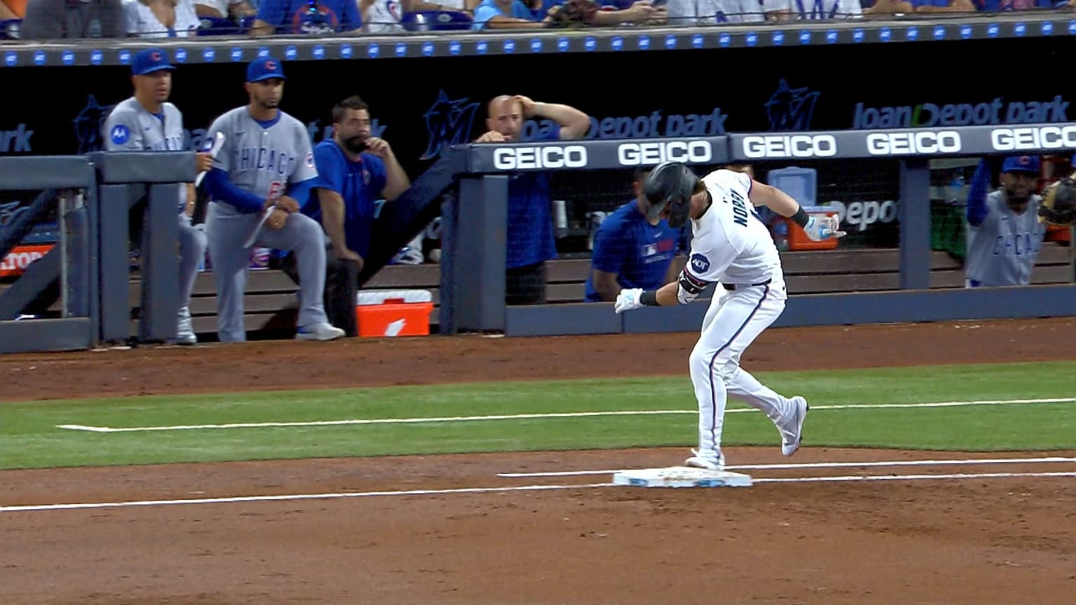 Connor Norby impulsa con un sencillo | 21/05/2025 | Los Marlins de Miami