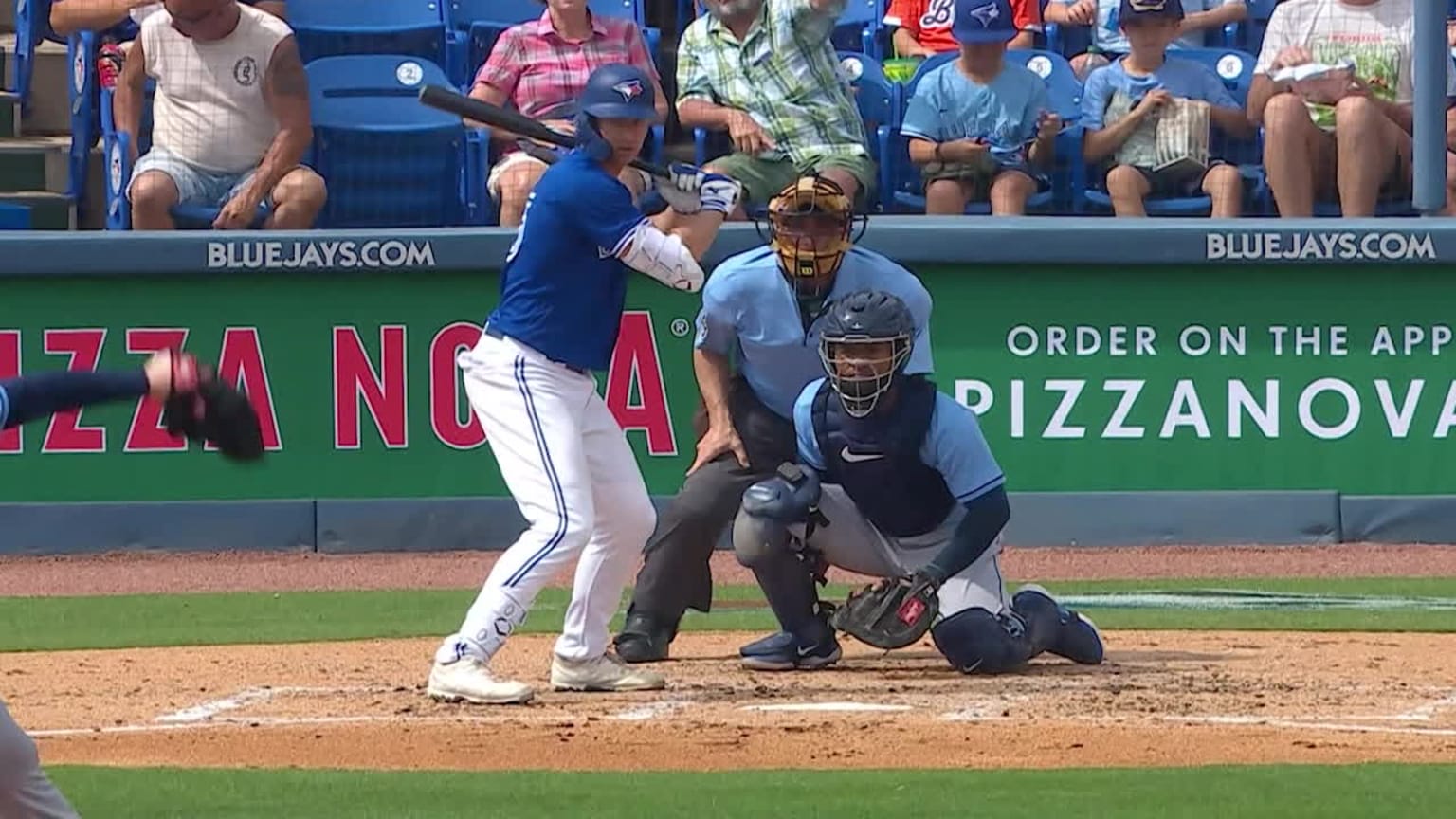 Rob Brantly hits an RBI double to right field | 03/03/2023 | Toronto ...