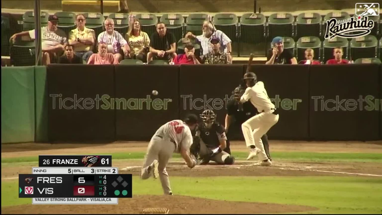 Caleb Franzen notches his fifth strikeout of the game | 09/02/2023 ...