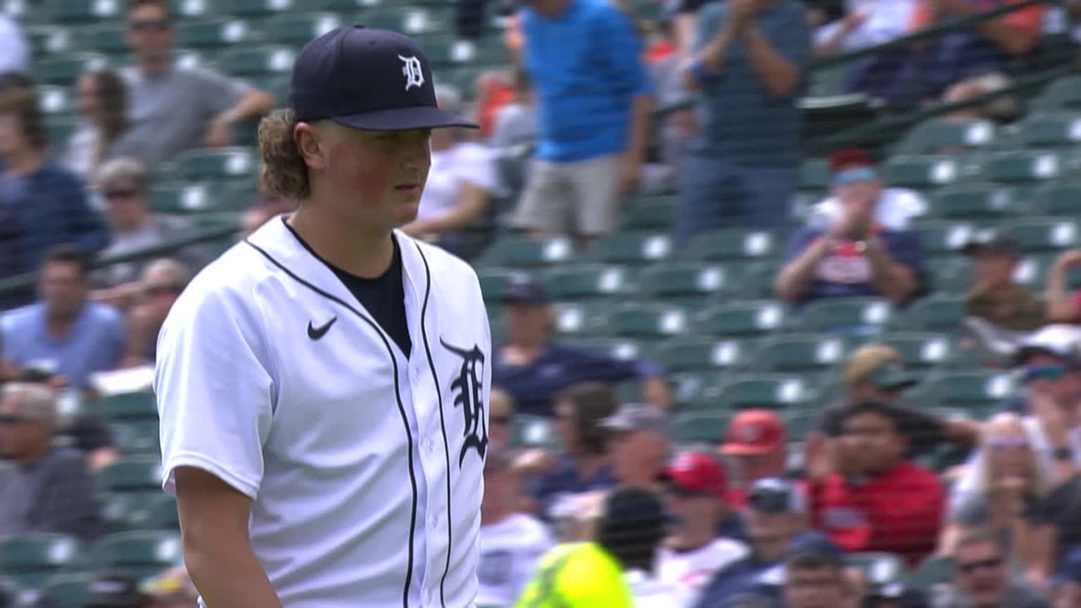 Reese Olson strikes out seven over six innings | 09/14/2023 | Detroit ...