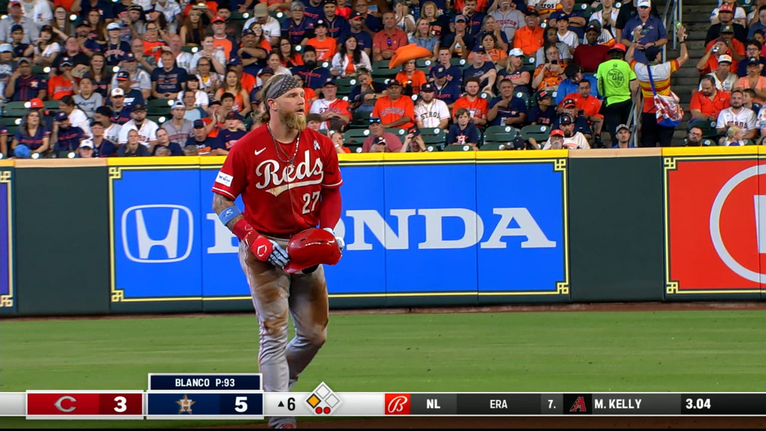 Jake Fraley's RBI single | 06/18/2023 | Cincinnati Reds