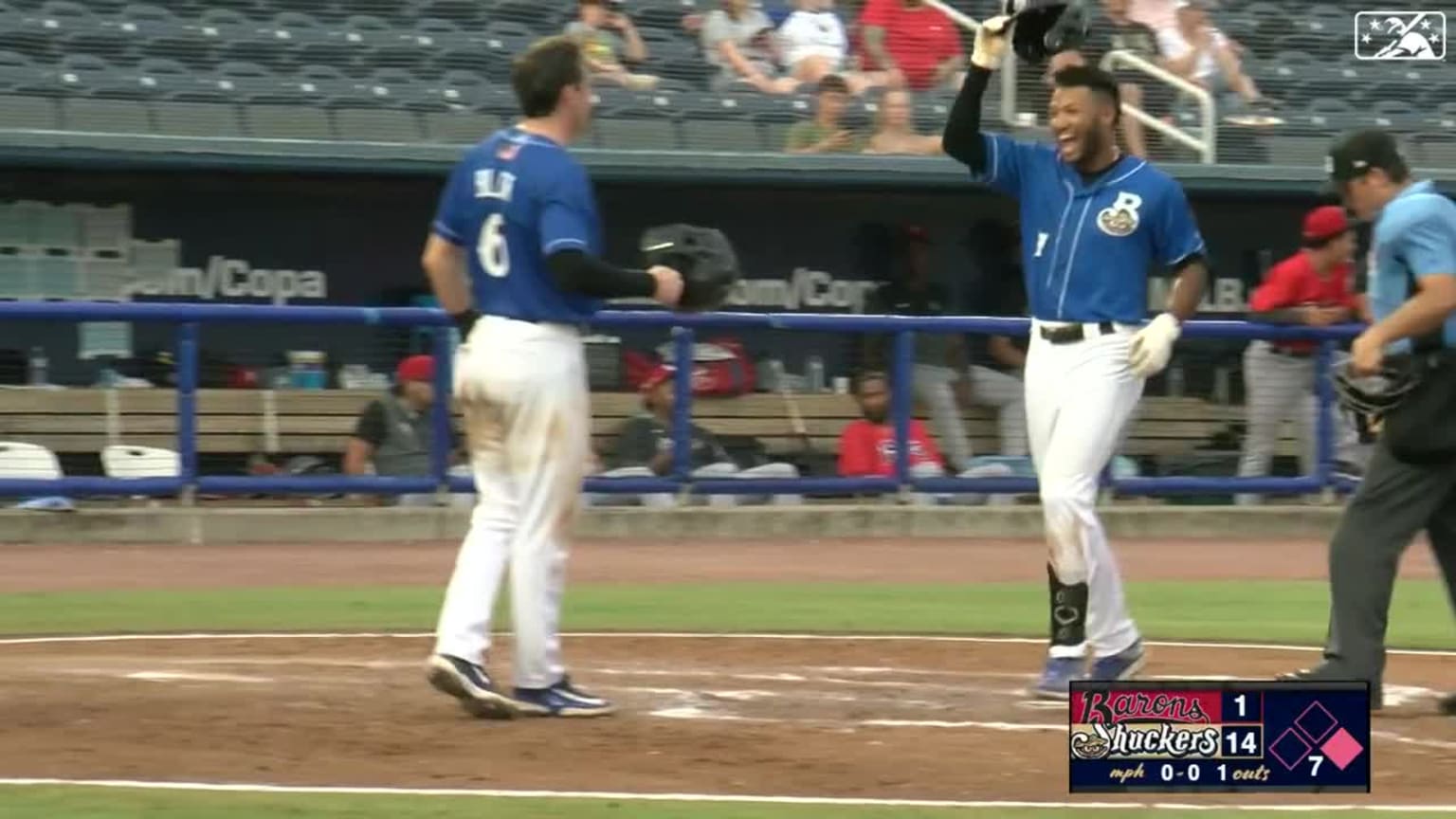 Jackson Chourio belts a two-run home run in the 7th | 07/31/2023 ...