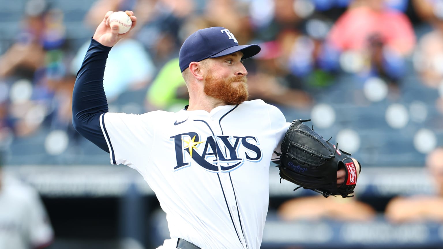 Drew Rasmussen strikes out three over six innings | 06/08/2025 | Tampa ...