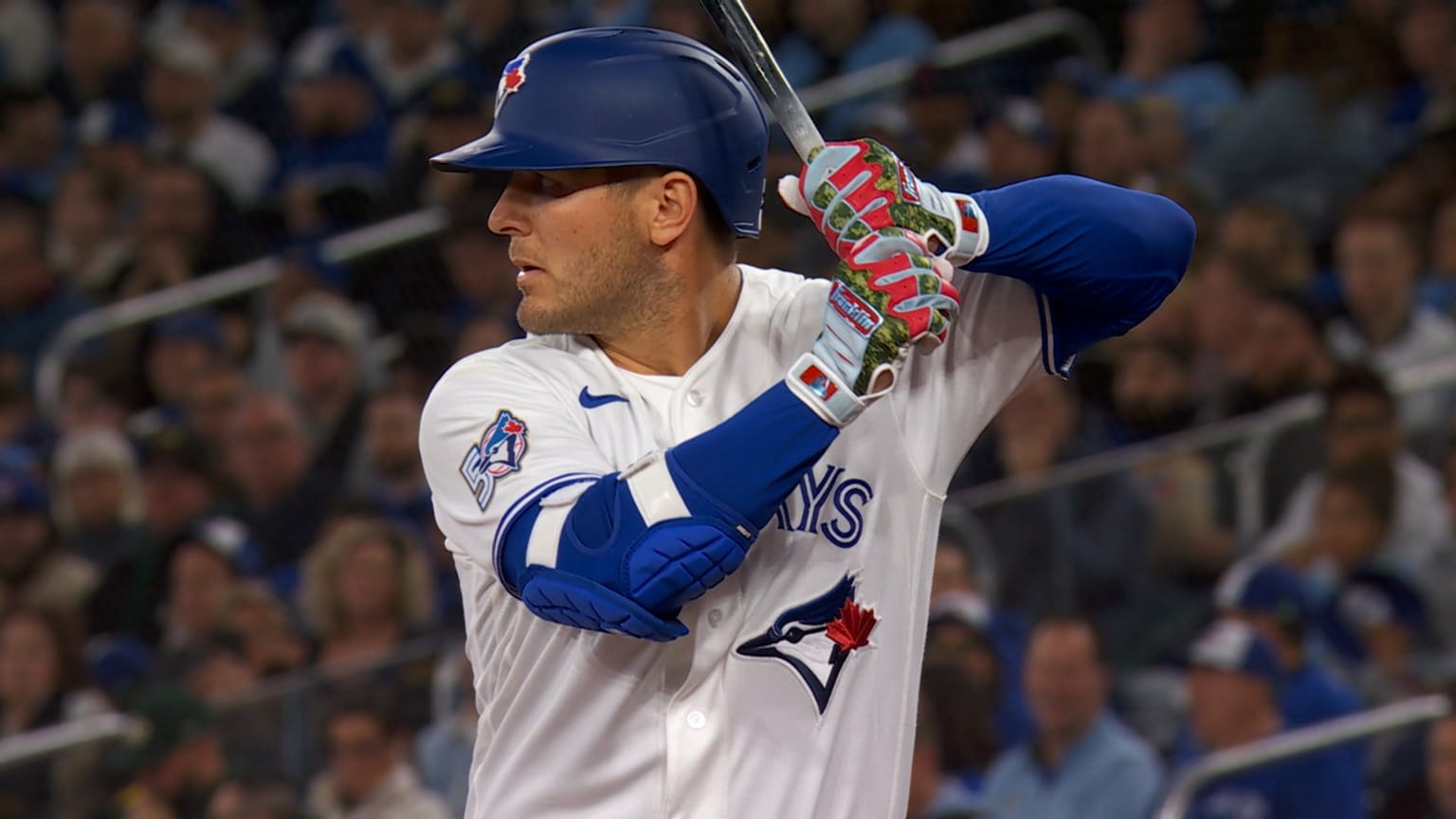 Daulton Varsho's RBI single | 03/28/2026 | Toronto Blue Jays