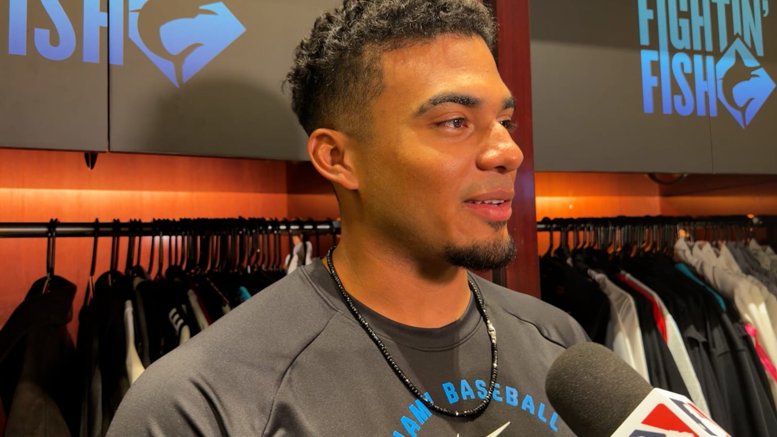 Leo Jiménez discusses joining the Marlins | 03/30/2026 | Miami Marlins