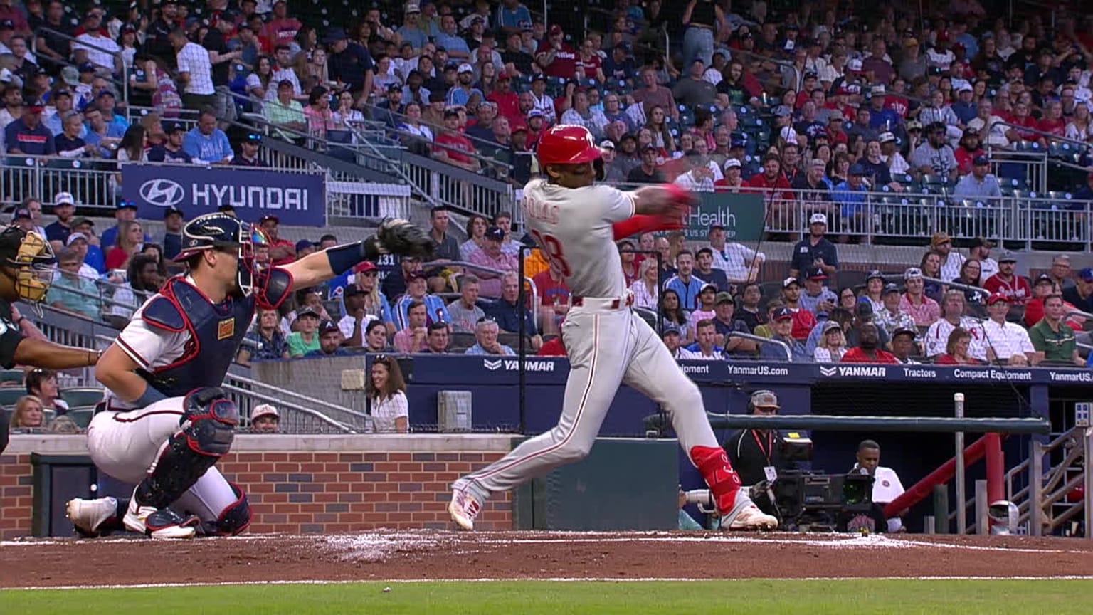 Johan Rojas belts a two-run home run to right field | 09/18/2023 ...