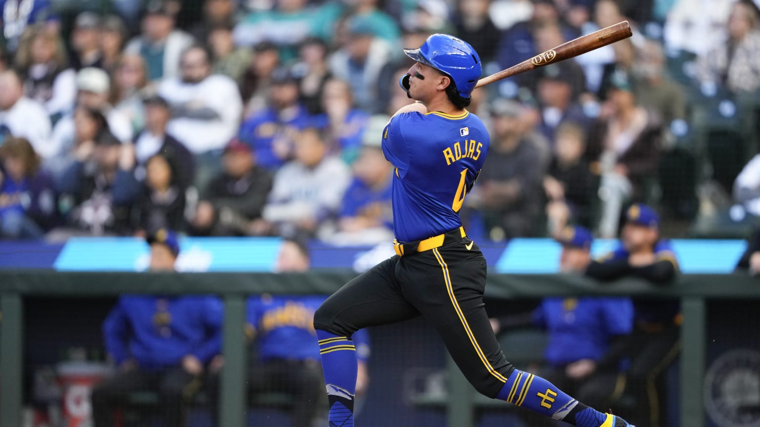 Josh Rojas' leadoff home run (2) | 04/26/2024 | Seattle Mariners