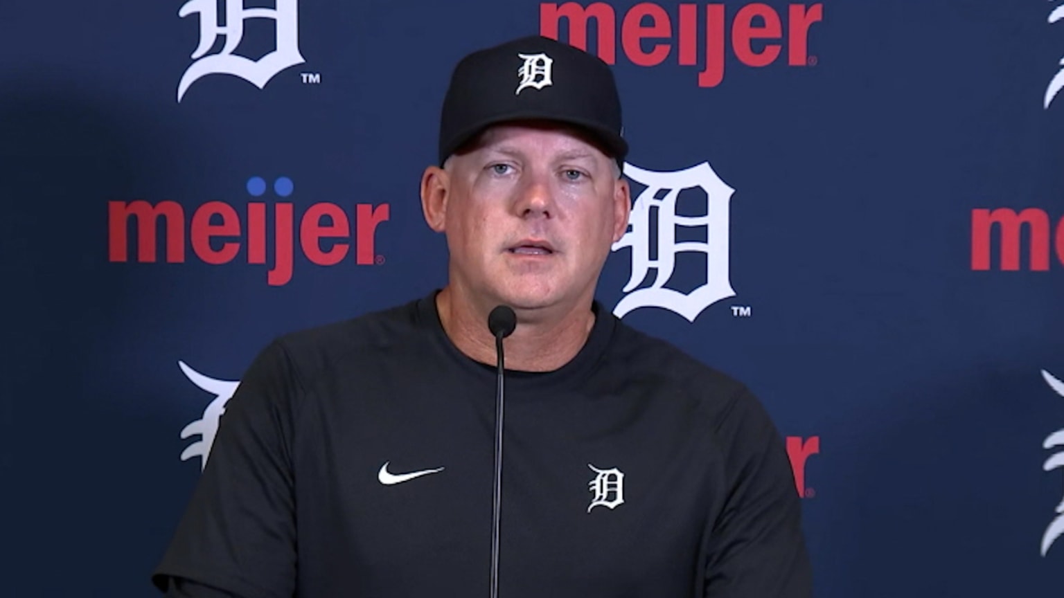 A.J. Hinch discusses the Tigers' 4-3 loss in extras | 07/09/2023 ...