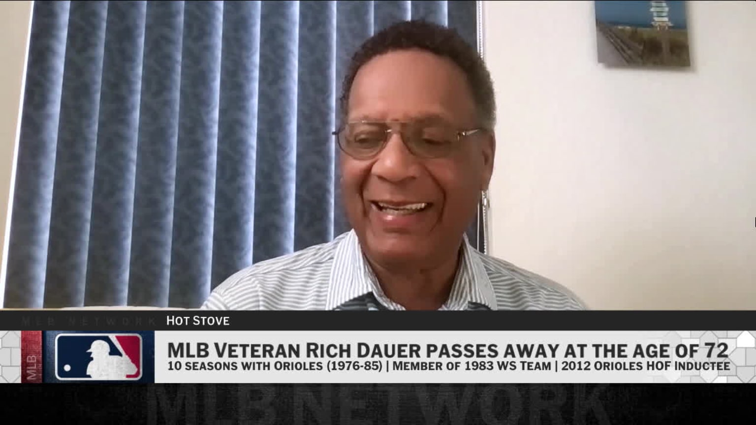 Ken Singleton looks back on the life of Rich Dauer | 02/04/2025 | MLB.com