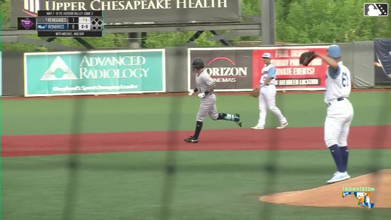Roc Riggio's 2nd home run of the season | 05/09/2024 | New York Yankees