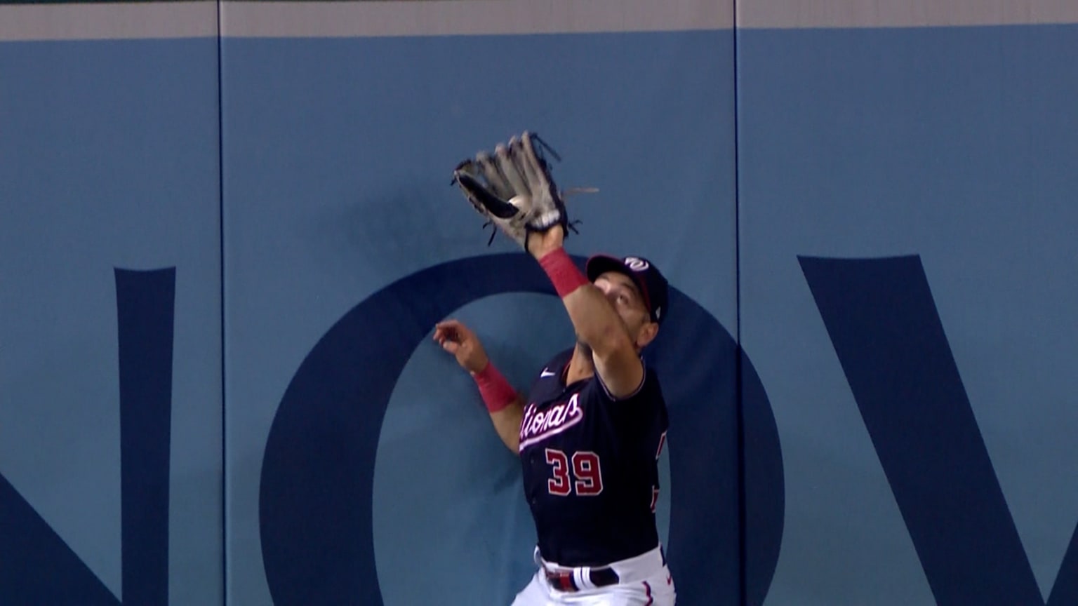 Jake Alu makes a nice leaping catch into the wall | 09/18/2023 ...