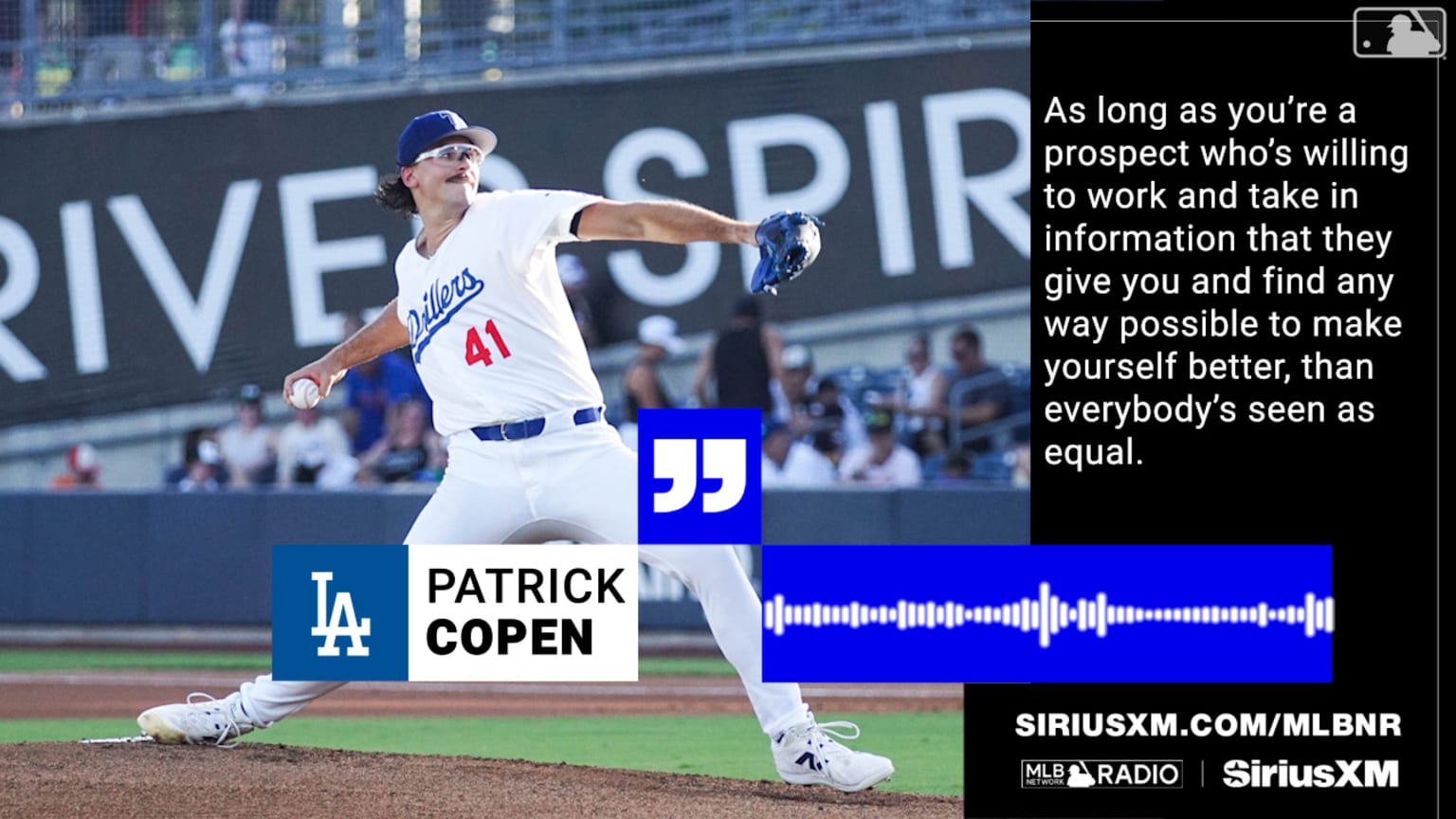 Patrick Copen discusses his Minor League season | 10/05/2025 | Los Angeles Dodgers