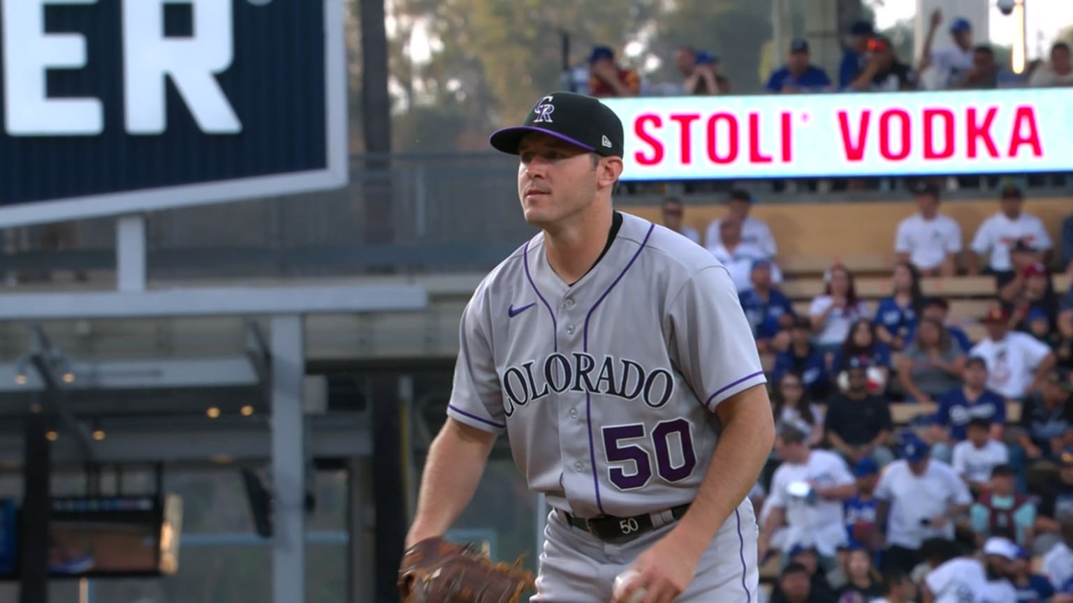 Ty Blach fans two batters | 08/10/2023 | Colorado Rockies