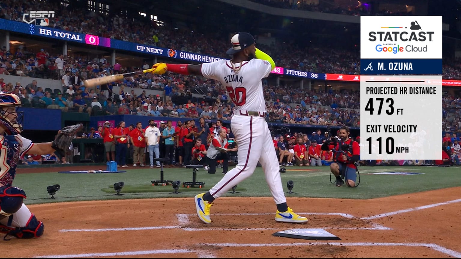 Marcell Ozuna crushes a 473 and 471-foot home run | 16/07/2024 | Los Astros de Houston