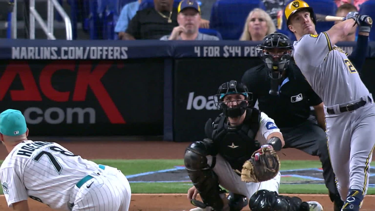 Canha pega doble de 2 carreras a la pared del centro | 22/09/2023 | Los ...