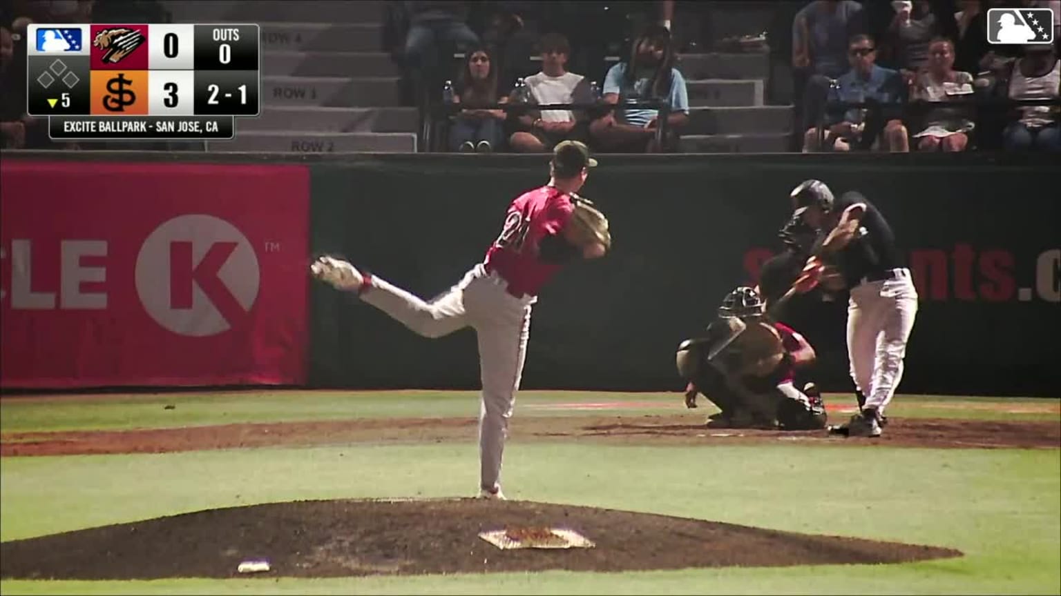 Lorenzo Meola's first professional home run | 08/24/2025 | San ...