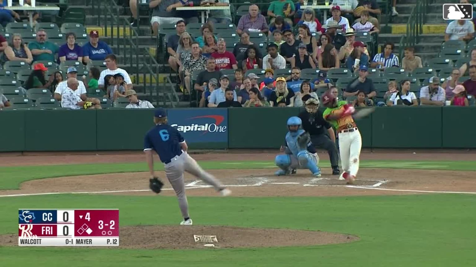 Sebastian Walcott's two-run homer | 07/20/2025 | MLB.com