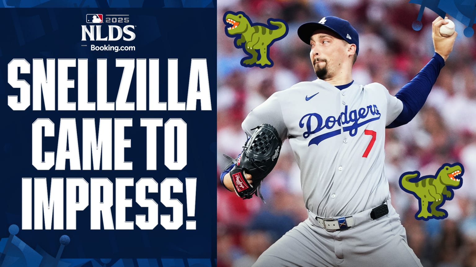 Blake Snell strikes out nine in six scoreless innings | 10/06/2025 | MLB.com