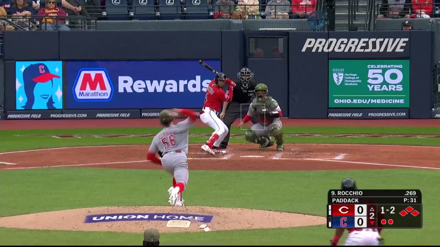 Brayan Rocchio S Two Run Single 05 16 2026 Cleveland Guardians