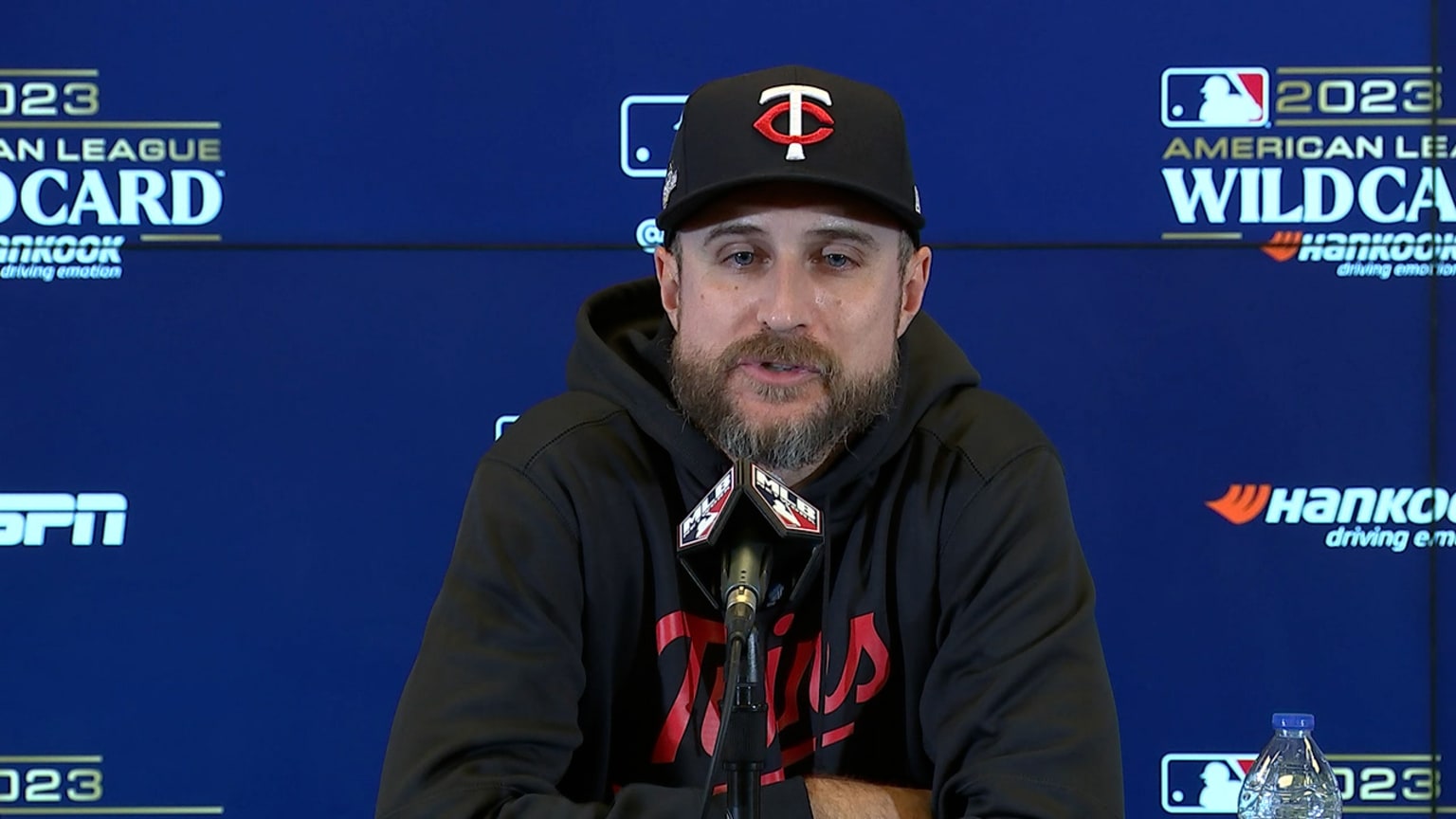 Falvey, López, Baldelli meet with the media | 10/02/2023 | Minnesota Twins