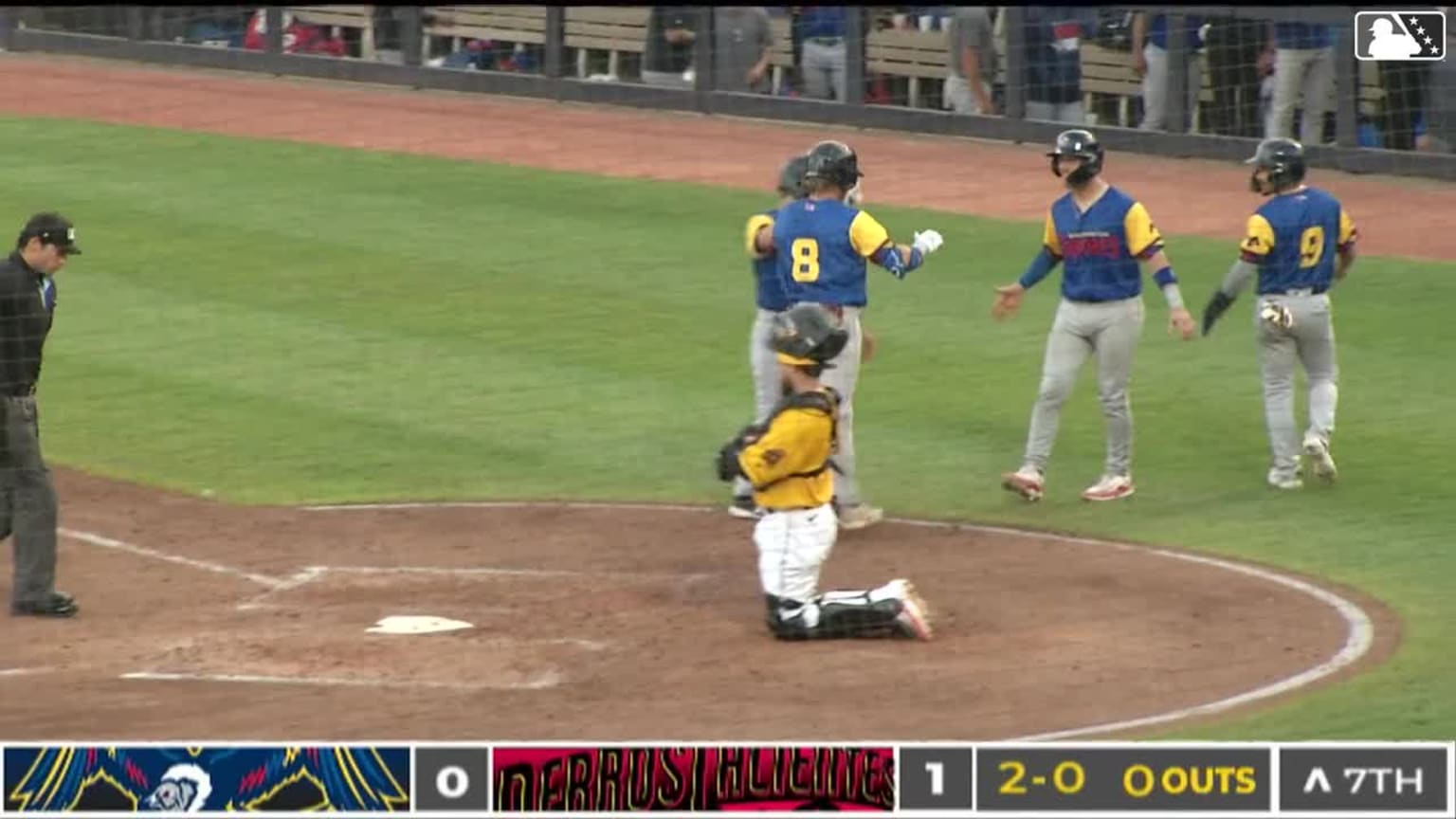 Rowdey Jordan's grand slam | 06/20/2024 | New York Mets