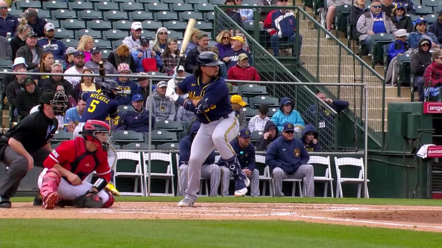 Payton Henry drills a ball to right field for am RBI | 03/01/2023 ...