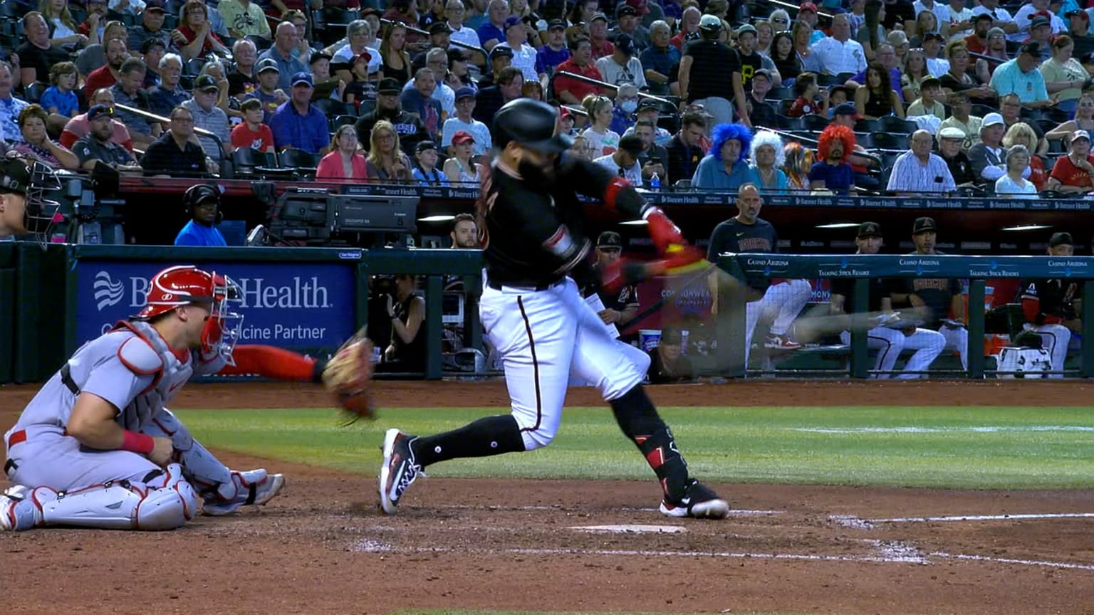 Emmanuel Rivera slugs a solo homer to left field | 07/26/2023 | Arizona ...