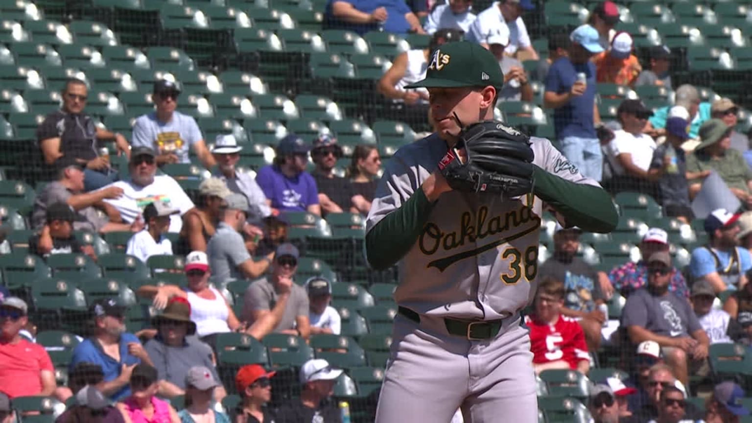 JP Sears fans four over six innings | 09/15/2024 | Athletics