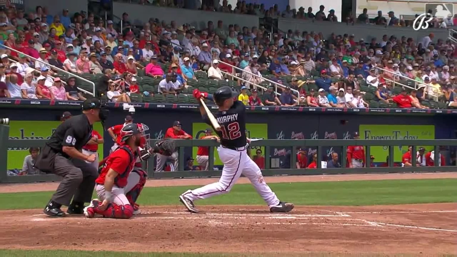 Sean Murphy drills a homer off the center-field wall | 03/27/2023 ...