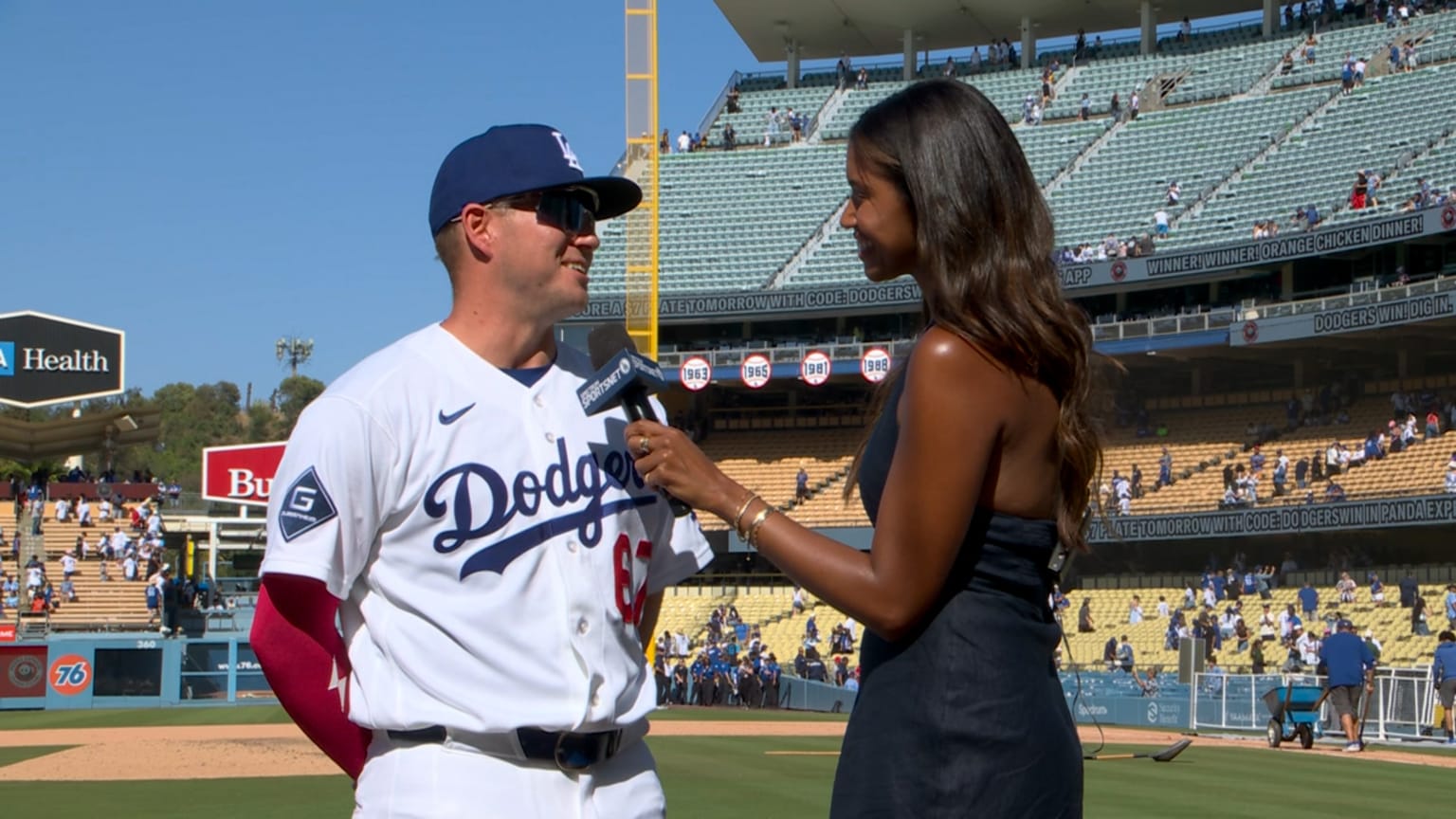 Ward: '"Fue un momento muy bueno" | 31/05/2026 | Los Dodgers de Los Angeles