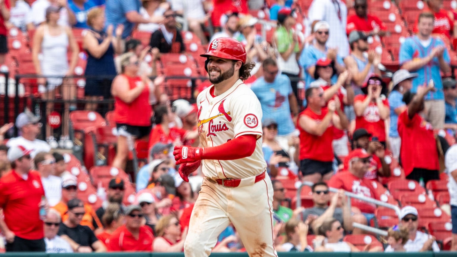 Alec Burleson's second homer of the game (12) | 06/22/2024 | St. Louis ...