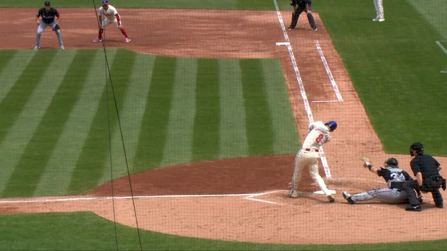 Nick Castellanos' sacrifice fly | 04/19/2025 | Philadelphia Phillies