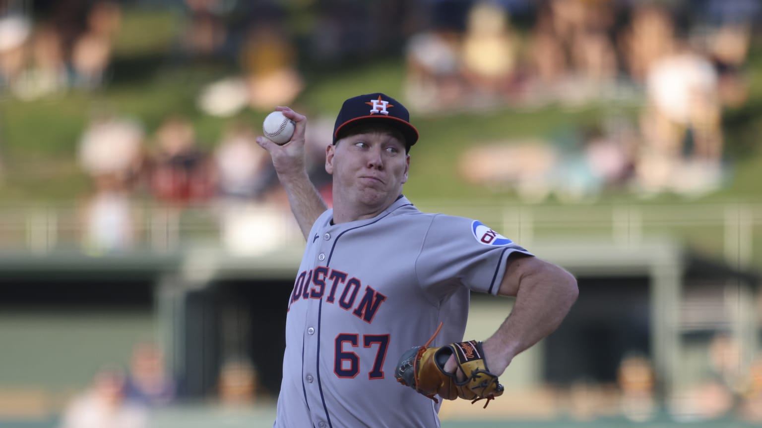 Ryan Gusto's eight strikeouts | 06/16/2025 | Houston Astros