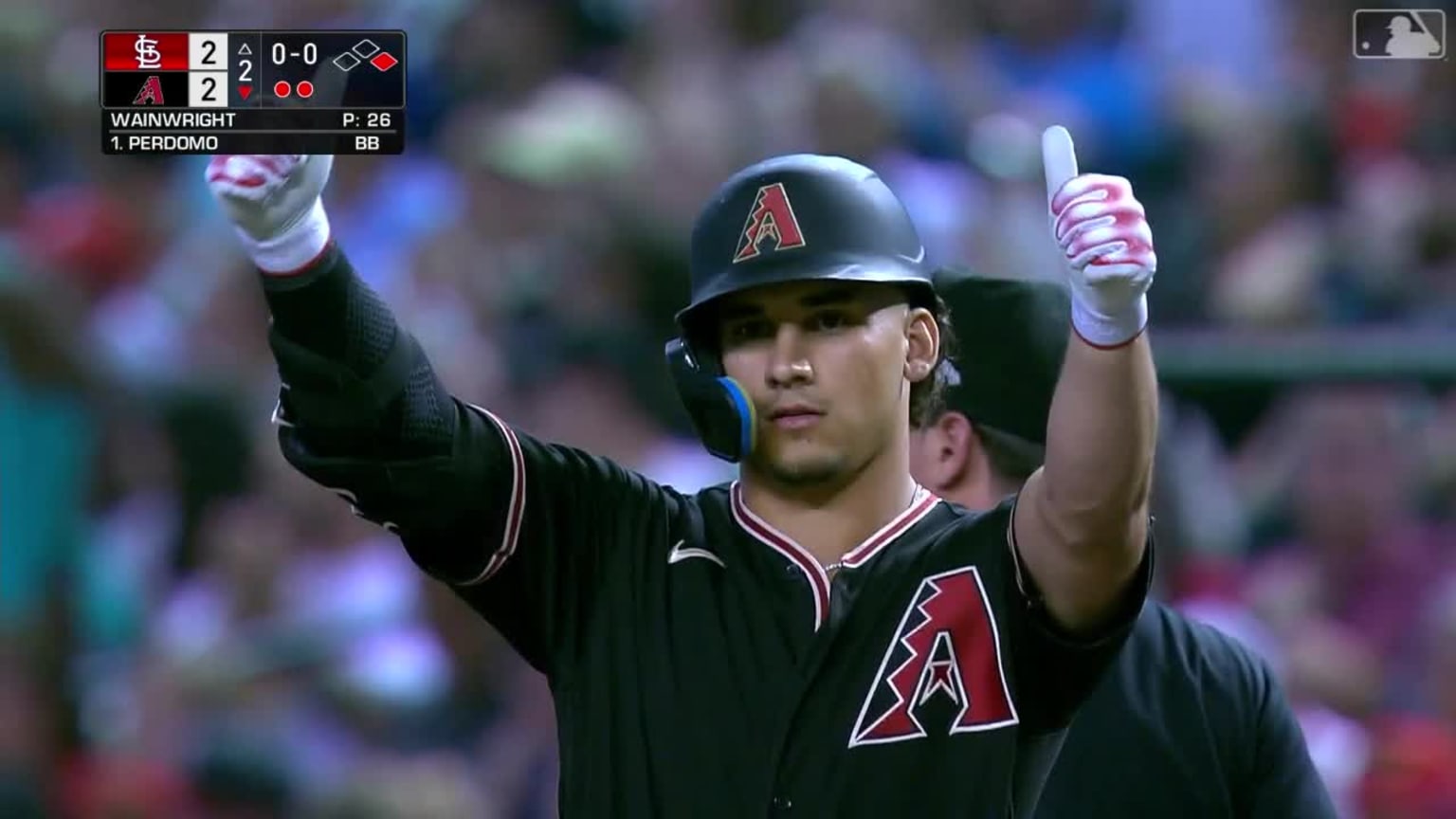 Alek Thomas bloops single, scores Rivera in the 2nd | 07/24/2023 ...