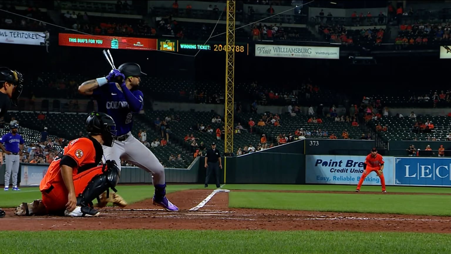 Warming Bernabel's first career hit | 07/26/2025 | Colorado Rockies